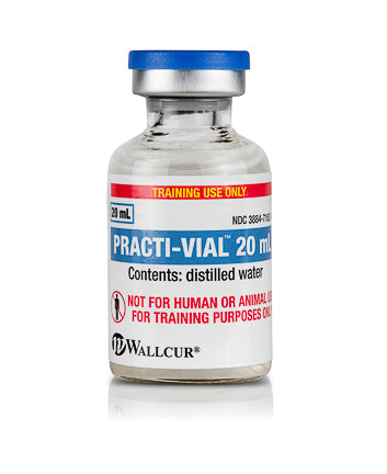 Practi-Vial™ 20 mL (for training) – Anchor Simulation