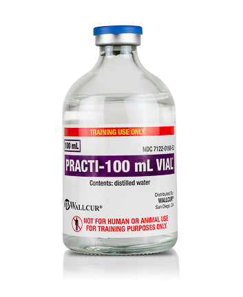 Practi-Vial™ 100 mL (for training) – Anchor Simulation