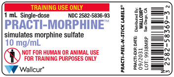 Practi-Morphine™ Peel-N-Stick Labels (for training) – Anchor Simulation