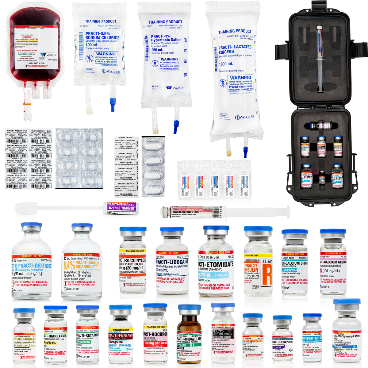 Practi-TCCC-200 Combat Paramedic/Provider Bundle™ (for training) – Anchor Simulation