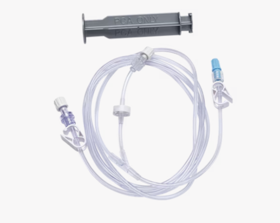 Alaris PCA Kit Administration IV 90" W/Y Connector & 2 Female Luar ...