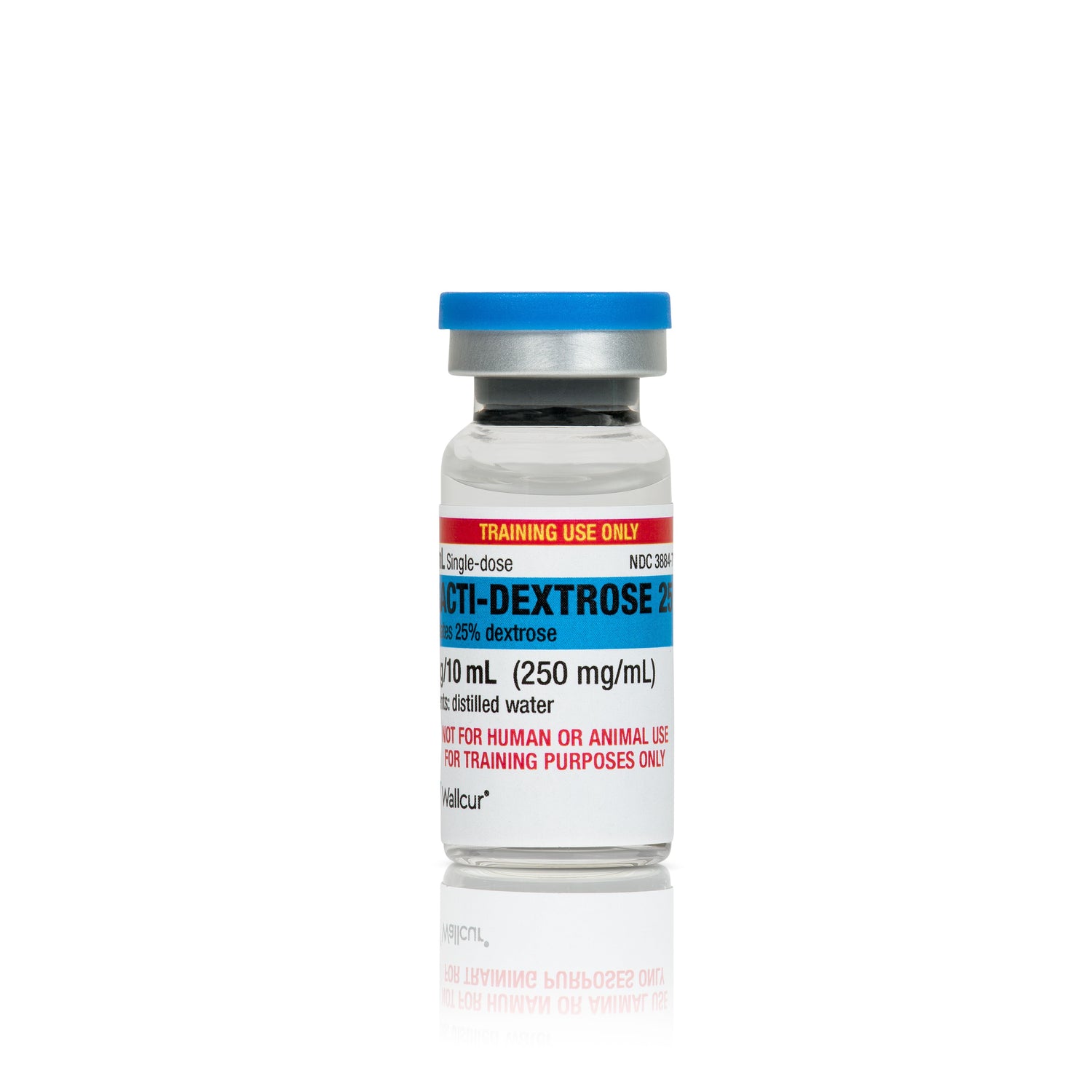 Practi-Dextrose 25% (2.5 g/10 mL Vial) Distilled Water – Anchor Simulation
