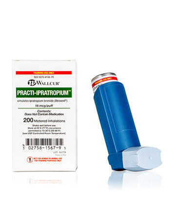 Practi-Ipratropium Inhaler™ 200 CFC-Free Metered Actuations (18 mcg/Do ...