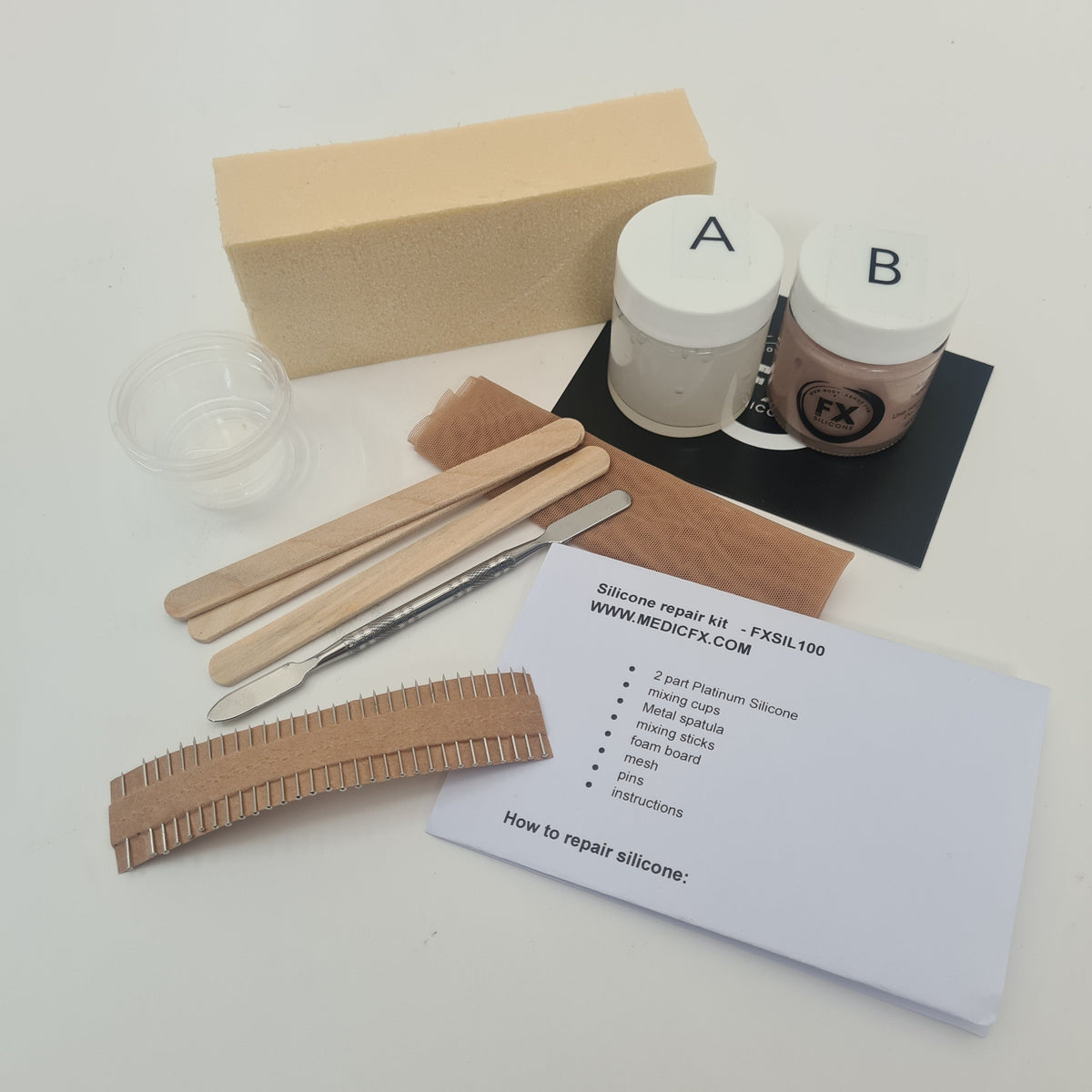 MedicFX Silicone Repair Kit – Anchor Simulation