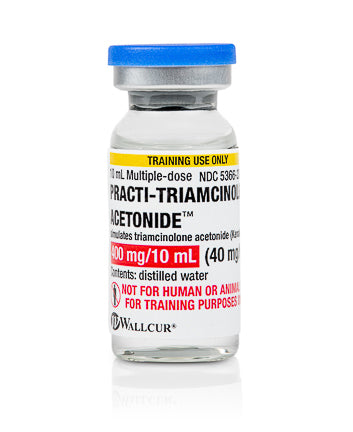 Practi-Triamcinolone Acetonide™ (Kenalog) 400 mg/10 mL Vial For Traini ...
