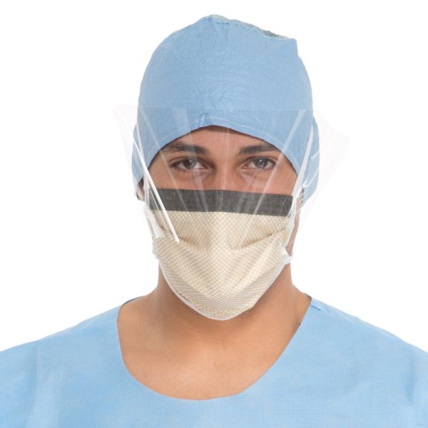 FLUIDSHIELD* Level 3 Fog-Free Surgical Mask, WrapAround Visor – Anchor ...