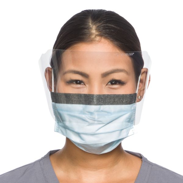 FLUIDSHIELD* Level 2 Fog-Free Procedure Mask, WrapAround Visor – Anchor ...