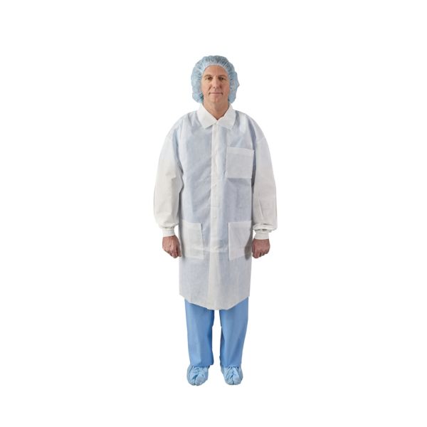 HALYARD* SMS Lab Coat, White – Anchor Simulation