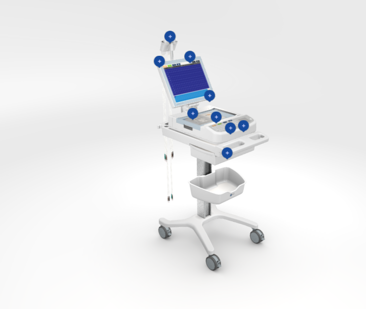 ELI 380 Resting Electrocardiograph – Anchor Simulation