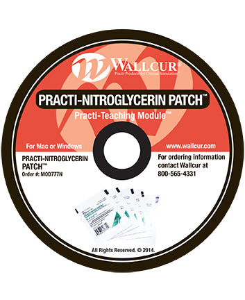 Practi-Nitroglycerin Patch Teaching Module™ – Anchor Simulation